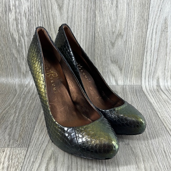 Ivanka Trump | Shoes | Ivanka Trump Medium Red Snake Heels | Poshmark